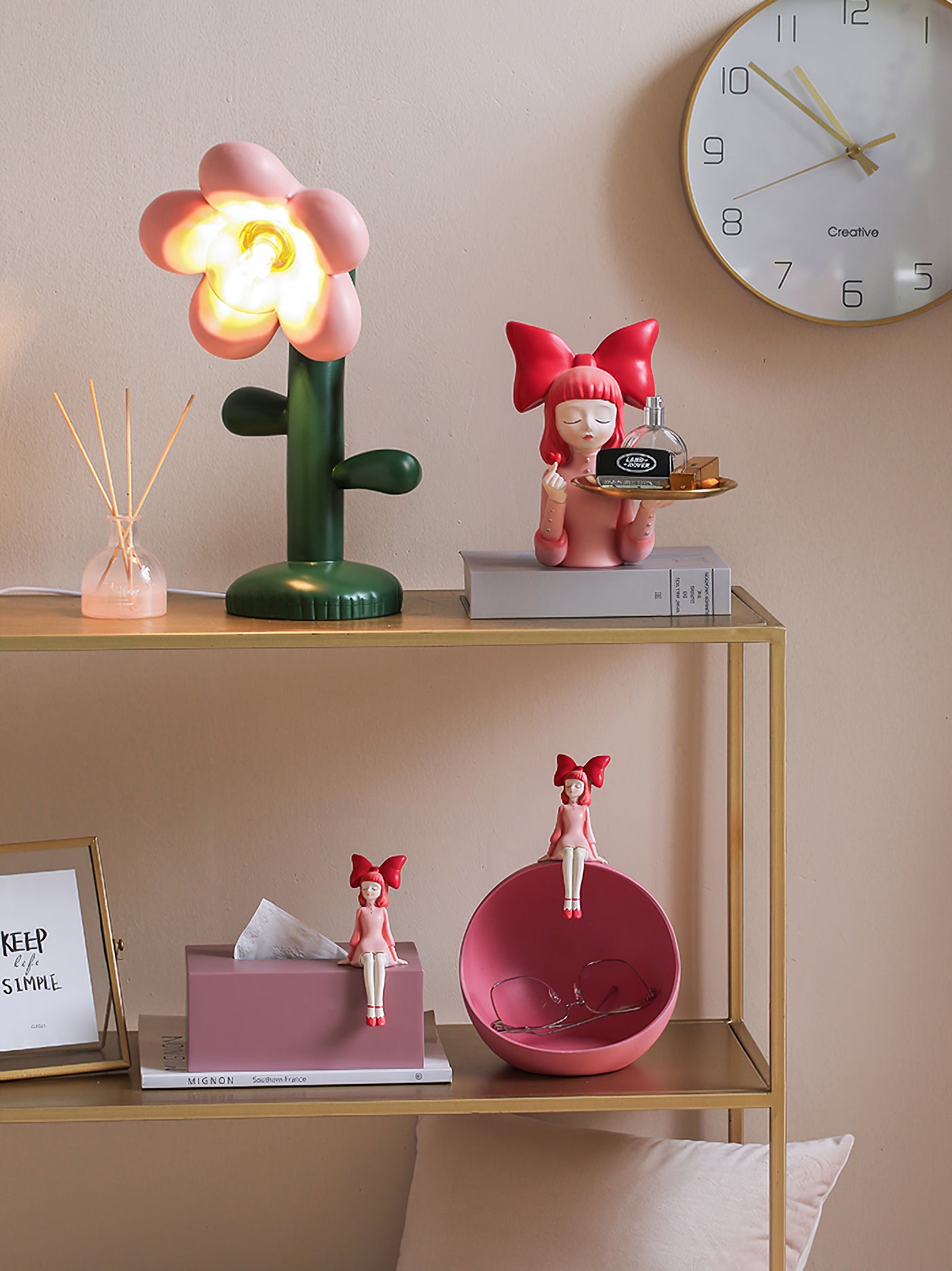 Flower Shape Table Lamp