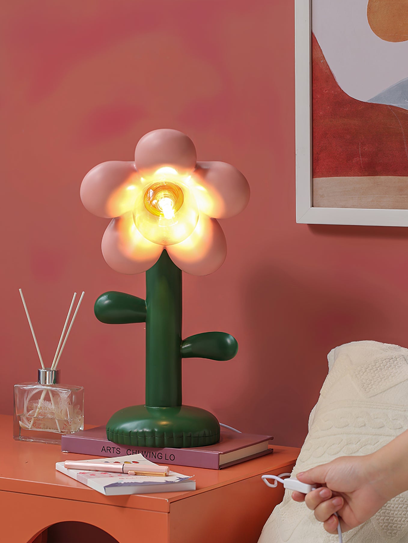 Flower Shape Table Lamp