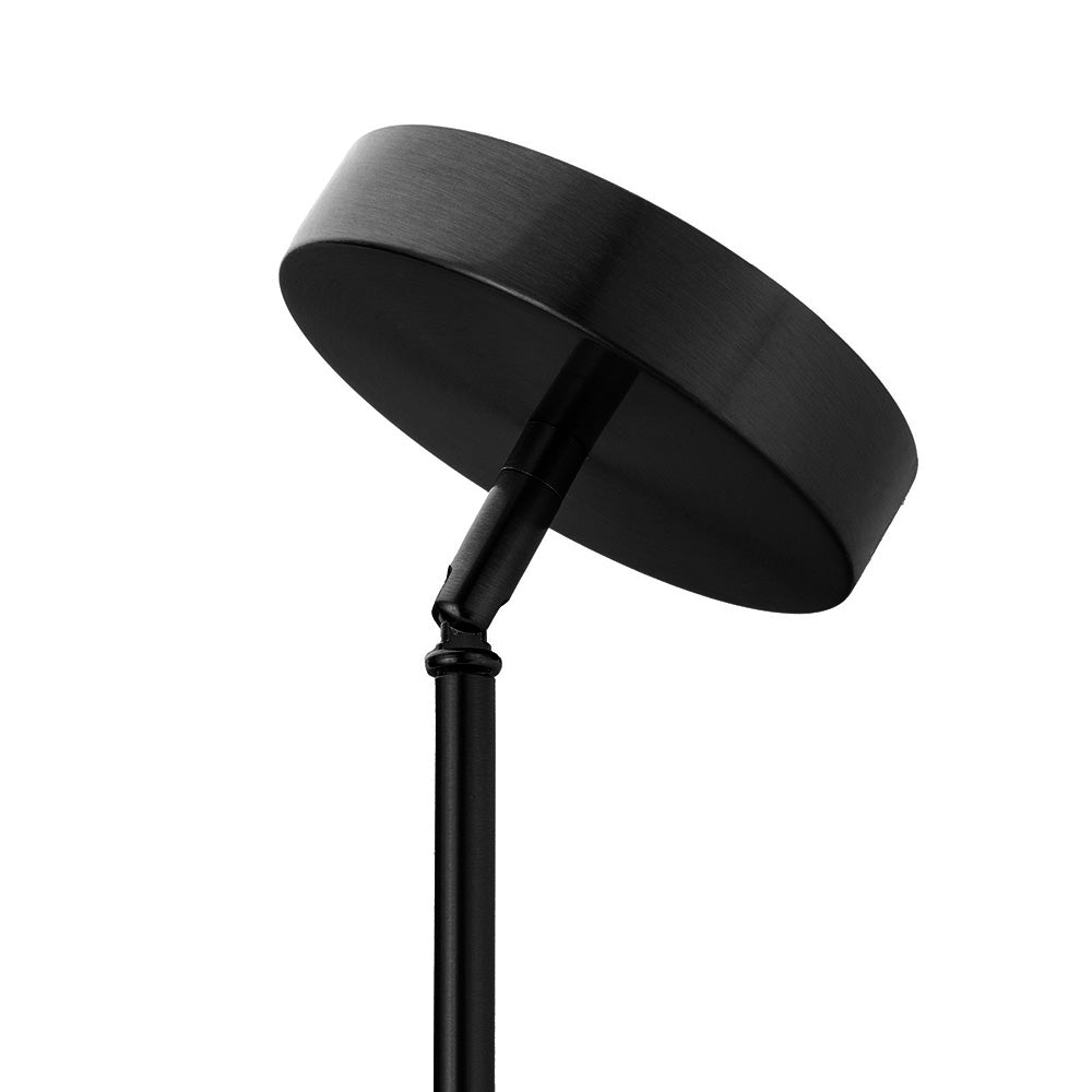 Modern Bauhaus Stained Glass Rod Pendant Light