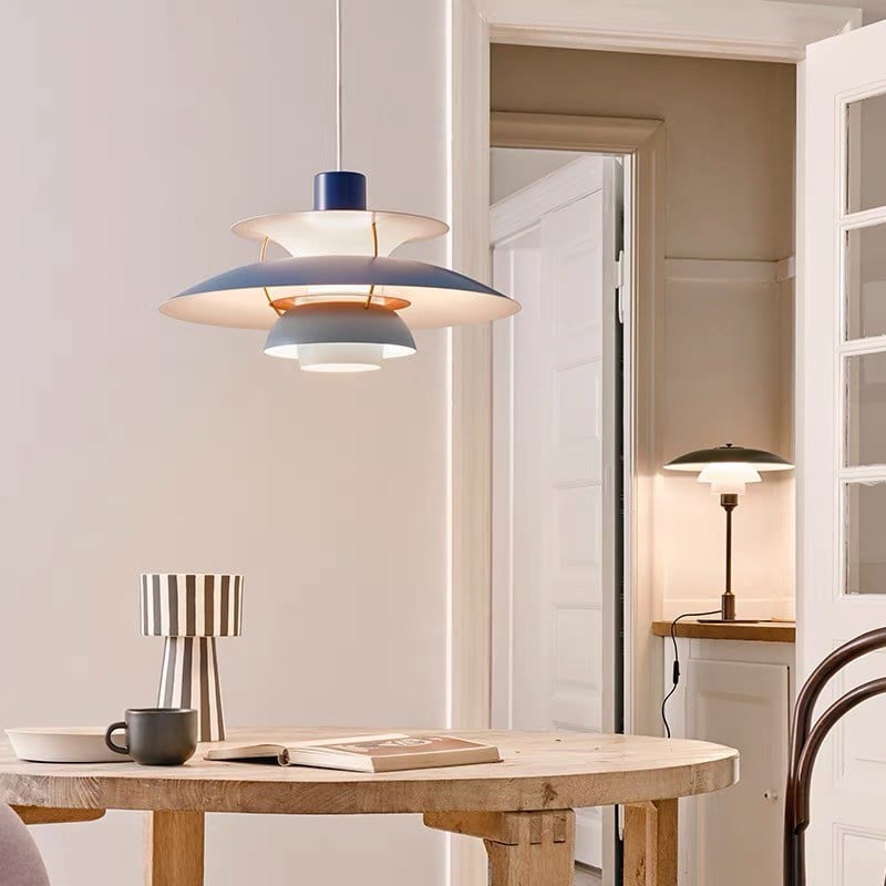 Nordic Multi-Tiered Pendant Lamp – Modern Layered Pendant Light